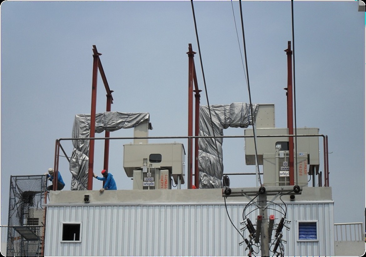 INSTALL HIGH VOLTAGE AND LOW VOLTAGE SUBSTATION | SIME ENGINEERING CO.,LTD