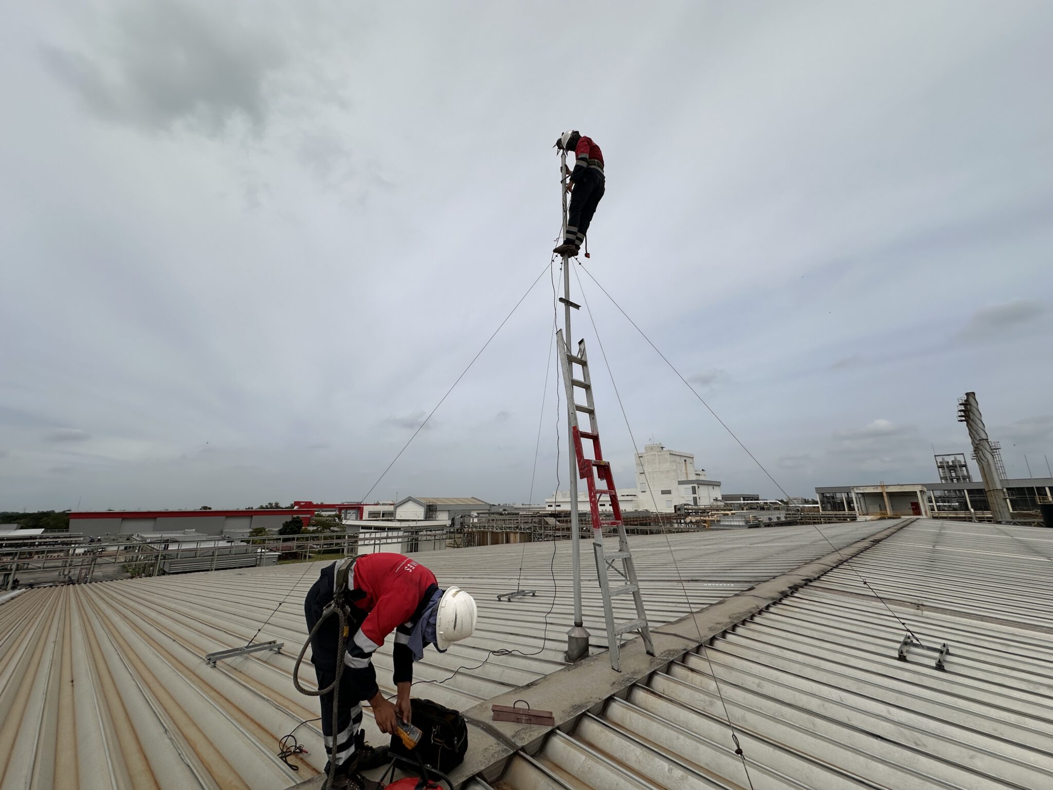 LIGHTNING PROTECTION SYSTEM INSPECTION | SIME ENGINEERING CO.,LTD